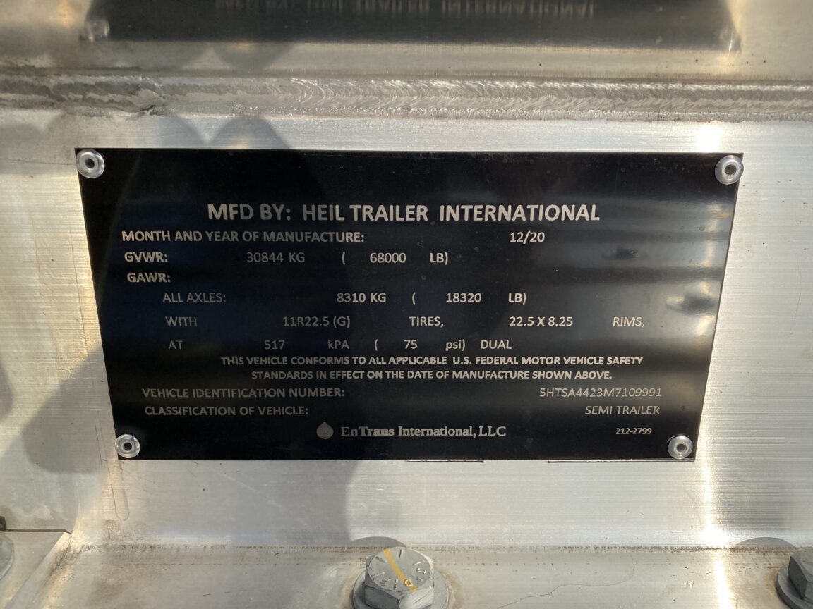 Featured Trailer – Heil Cardinal | Werts Welding & Tank Service, Inc.